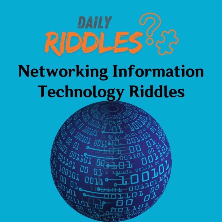 150 Information Technology Riddles to Boost Your Knowledge - Daily Riddles
