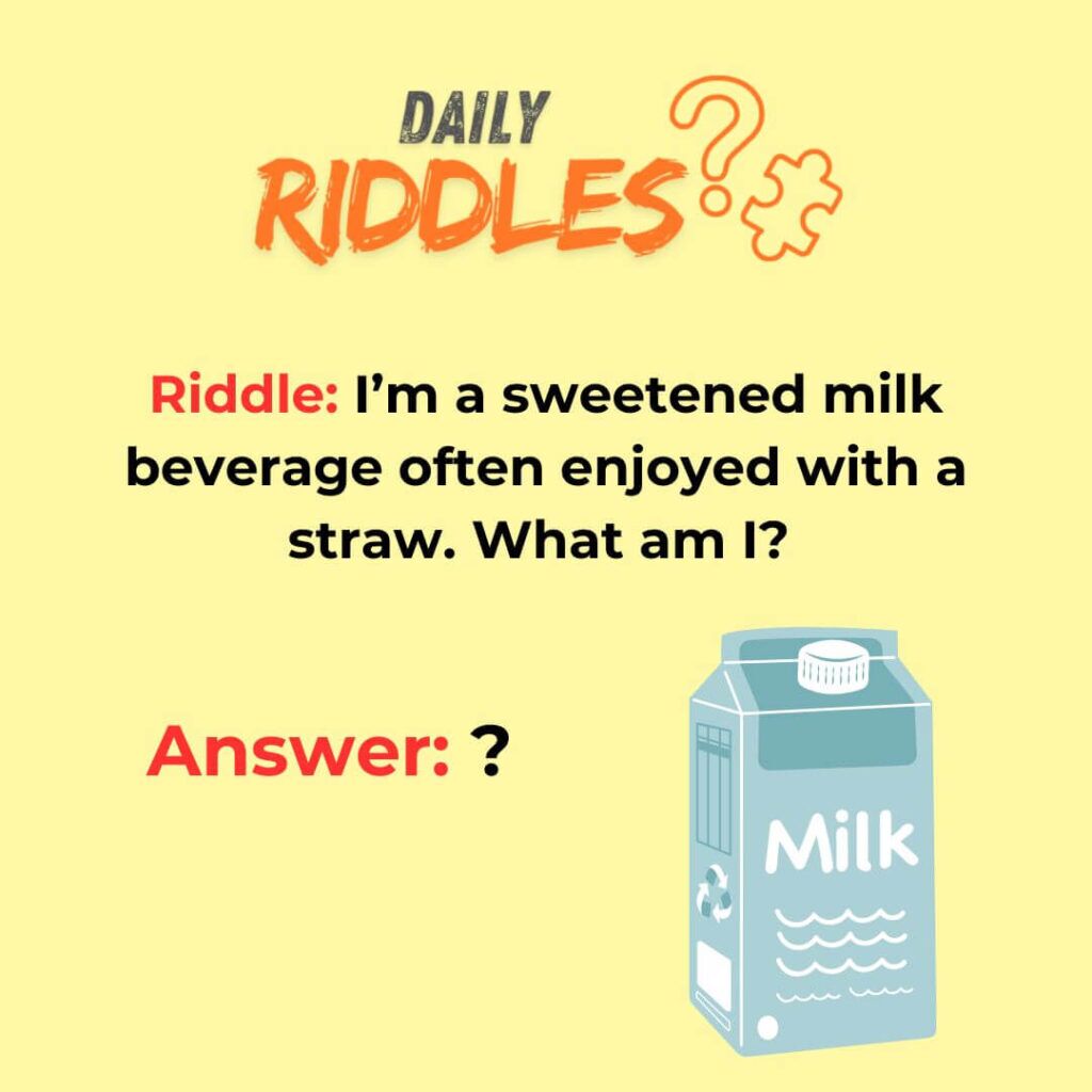 150 Dairy Delights: Milk Riddles with Answers - Daily Riddles